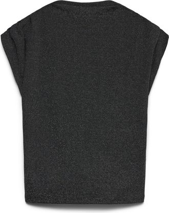 Vero Moda Damen Vmkanva Sl Top JRS Ga, Black, X-Small