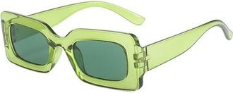 Generic Lunettes De Soleil Carr&eacute;es &Agrave; Petite Monture For Hommes, For Lext&eacute;rieur, Les D&eacute;placements, Vacances(Green)