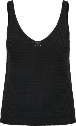 Only Damen Onlroseann Sl V-Neck KNT, Black, X-Large