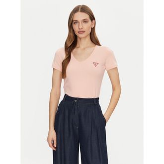 Guess T-Shirt W2YI45 J1314 Orange Slim Fit