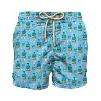 MC2 Saint Barth Femme, Maillots de bain, Multicolore, Taille: 44 FR Lighting Micro Fantasy - Portofino Ocean 31