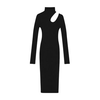 Anine Bing Victoria Kleid - - Dresses - Damen - Schwarzk - S