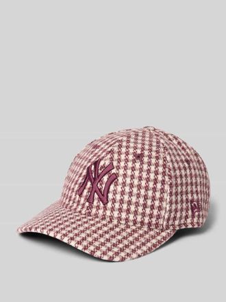 New Era Base Cap aus Woll-Mix mit Karomuster