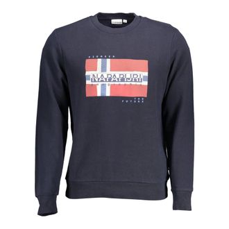 Napapijri Homme, Sweatshirts et sweats &agrave; capuche, Bleu, Taille: 2XL V&ecirc;tements