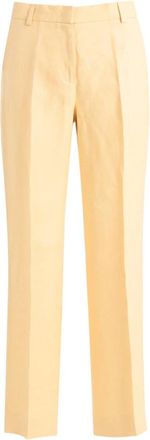 Max Mara Femme, Pantalons, Beige, Taille: 34 FR Pantalon Malizia