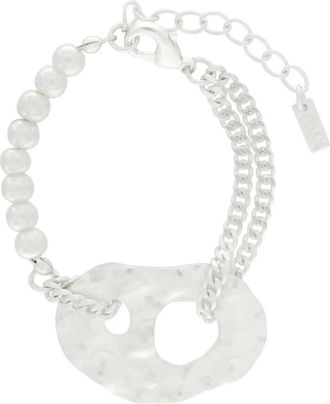 Dansk Copenhagen Perlenmixkettenarmband - - Accessories - Damen - Grau - ONE SIZE