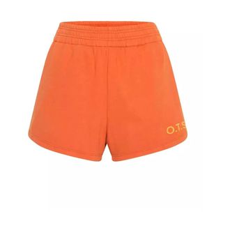 One Teaspoon Neon Orange Hustle Baumwollshorts - - Shorts - Damen - Orange - 2XS