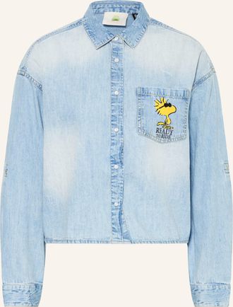 Princess Goes Hollywood Princess Goes Hollywood Jeansbluse Mit Schmucksteinen blau
