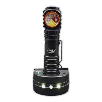 Vortex TO101-RGBW 2-in-1-Arbeits- und Notfall-RGB-LED-Ladestation 7/24 Seitenbeleuchtung Magnetbasisaufladung Aufladen einer Mini-USB-Lade-Stativ-kompatiblen