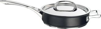 Circulon Infinite Saut&eacute;pfanne mit Deckel 24cm - Antihaftbeschichtete tiefe Bratpfanne mit Induktionsfunktion und Edelstahldeckel, Boden und Griffen, hochwertig