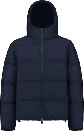 Herno Impact Kapuzen-Steppjacke mit Rei&szlig;verschluss - - Jackets - Herren - Blau - L