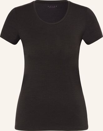 Falke T-Shirt Clima Wool schwarz
