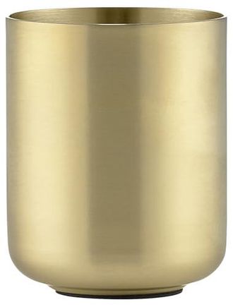 Zone Denmark Zone Denmark Ume Gobelet pour Brosse &agrave; Dents Dia 8,3 x 10,3 cm Laiton