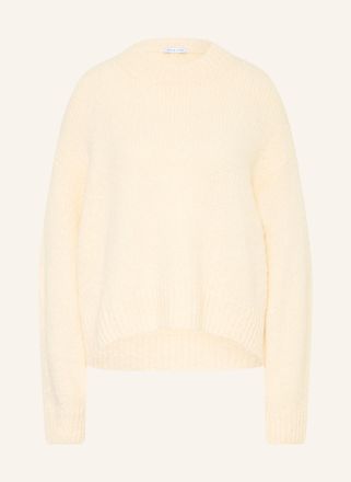 Mrs & Hugs Mrs & Hugs Oversized-Pullover Mit Alpaka weiss