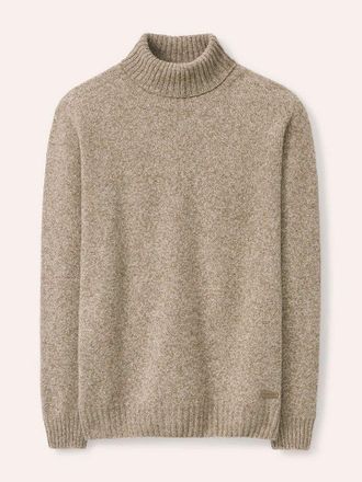Walbusch Rollkragenpullover Herren Rollkragenpullover aus Lammwolle, w&auml;rmend