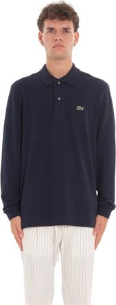 Lacoste Homme, Tops, Bleu, Taille: S Classic Piquet LS Polo
