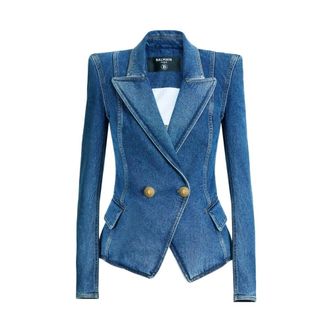 Balmain Balmain Vestes - Femme - Vestes - Bleu - Taille: 38 FR