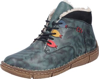 Rieker Schn&uuml;rstiefelette