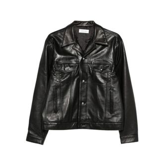 Ernest W. Baker Homme, Vestes, Noir, Taille: XL Blouson aviateur militaire