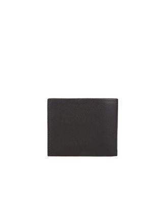 Momo Design Mens Wallet Black-Burgundy Polyurethane Bags - Black/burgundy