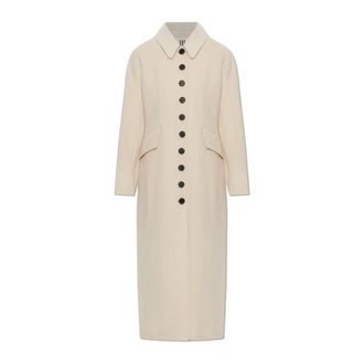 By Malene Birger Wool Coat Magdalena - - Coats - Damen - Beige - L