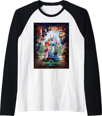 Disney Zootropolis 2 Nick Judy & Gary Surrounded Poster Art Raglan