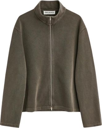 Our Legacy Homme, Sweatshirts et sweats &agrave; capuche, Gris, Taille: XL SweaT-shirt zipp&eacute;