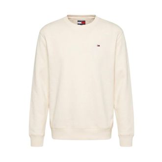 Tommy Jeans Reg Badge Crew - - Sweatshirts & Hoodies - Herren - Beige - M