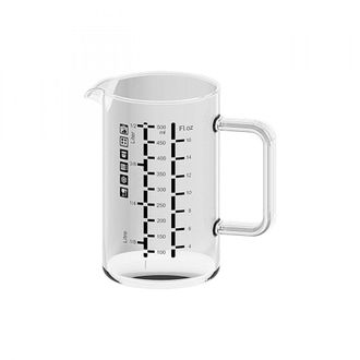 Bohemia Cristal Messbecher mit Henkel 0,5l