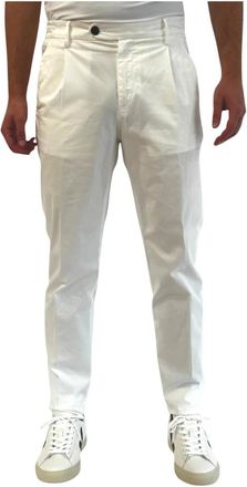 Eleventy Homme, Pantalons, Blanc, Taille: W38 Pantalon Chino