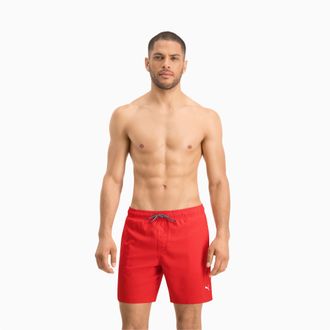 Puma Short de bain semi-long PUMA Swim Homme, V&ecirc;tements, Rouge, XXL