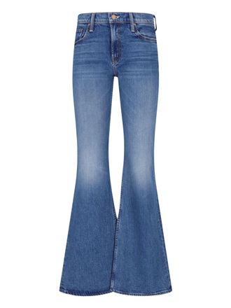 Mother Flared Jeans The Jinx Heel