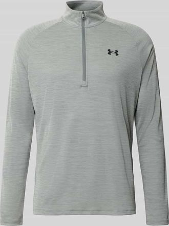 Under Armour Regular Fit Sport-Langarmshirt mit Logo-Print Modell Textured