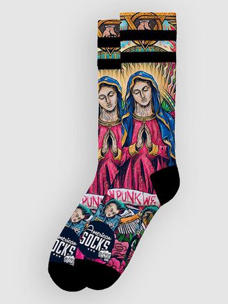 American Socks Guadalupe - Mid High Socks &agrave; motifs