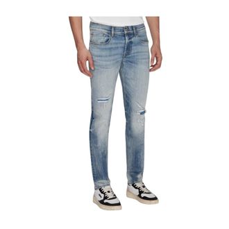 7 For All Mankind Slimmy Tapered Stretch Tek Wave Jeans - - Jeans - Herren - Blau - W34