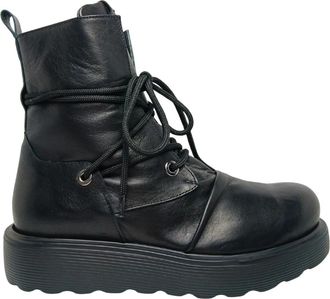 Ixos Femme, Chaussures, Noir, Taille: 40 EU stivali e stivaletti Pelle