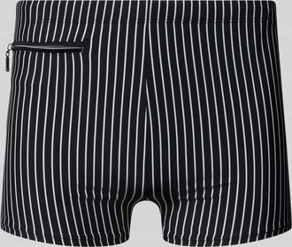 Schiesser Badehose im Allover-Look mit Rei&szlig;verschlusstasche