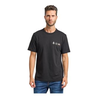 Tommy Hilfiger Homme, Tops, Noir, Taille: XL Logo Crew Neck T-Shirt