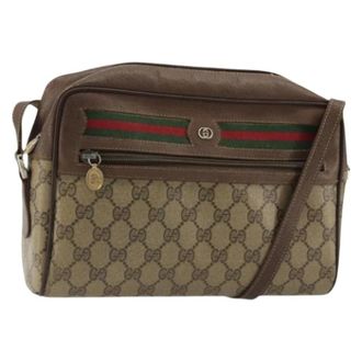 Gucci Pre-owned Sac bandouli&egrave;re vintage GG Canvas - Femme - Pre-owned - Beige - Taille: ONE Size