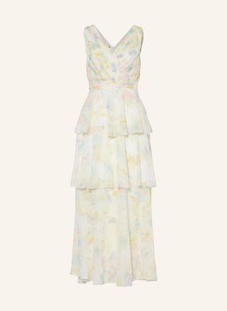 Apart Abendkleid In Wickeloptik gelb