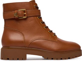 Lauren Ralph Lauren Schn&uuml;rschuhe LAUREN RALPH LAUREN Allyson Logo Bo Bte 802P12046002 Braun