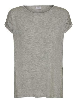 Vero Moda Vero Moda NOS Damen VMAVA PLAIN SS TOP GA NOOS T-Shirt,,per pack Grau (Light Grey Melange Light Grey Melange),38 (Herstellergröße:M)