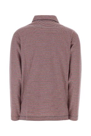 Jil Sander Womens Embroidered Cotton Oversize Polo Shirt 646 Exterior Exterior: T-shirts And Polos