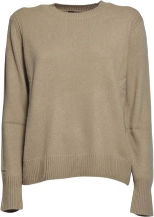 Max Mara Pullover mit rundem Ausschnitt - Braun