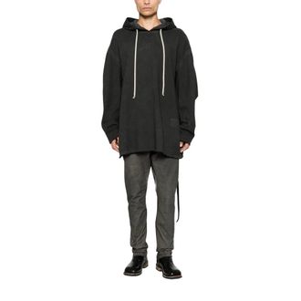 Rick Owens Sweatshirt Rick Owens Drkshdw - - Sweatshirts & Hoodies - Herren - Schwarzk - XL