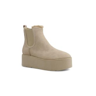 Guess Jilaine 4G Logo Stiefelette - - Shoes - Damen - Beige - 40 EU