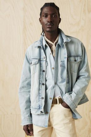 Levi's Die Trucker-Jacke - Herren - Blau / Blau