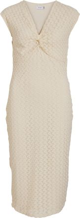 Vila VISOLIRA V-Neck Cap Sleeve Dress