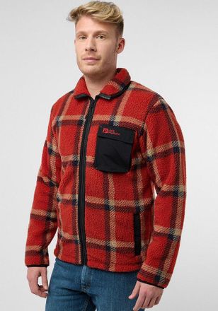Jack Wolfskin Fleecejacke FELSLICHT CHECK JKT M
