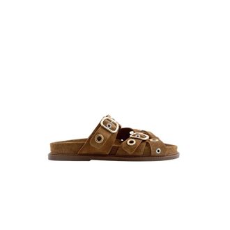 Maison Toufet Femme, Chaussures, Brun, Taille: 38 EU Karine Sandal